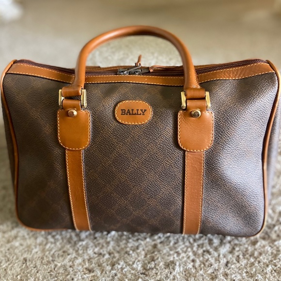 Bally | Bags | Vintage Bally Boston Bag | Poshmark
